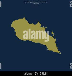 Ban Island in the Gulf of Alaska - belonging to United States ...