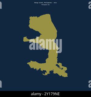 Batag Island in the Philippine Sea, belonging to Philippines, described ...