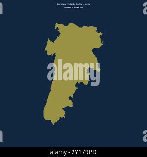 Baratang Island in the Andaman or Burma Sea - belonging to India ...