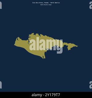 Isla Boca Brava in the North Pacific Ocean - belonging to Panama ...