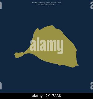 Bolshoy Lyakhovsky Island in the Laptev Sea - belonging to Russia ...
