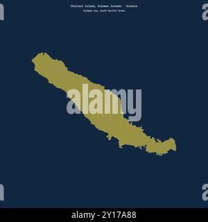 Choiseul Island in the Solomon Sea - belonging to Solomon Islands ...