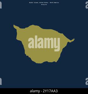 Buldir Island in the Bering Sea - belonging to United States. Described ...