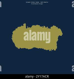 Cornwall Island in the The Northwestern Passages - belonging to Canada ...