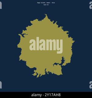 Dogo Island in the Japan Sea - belonging to Japan. Described location ...