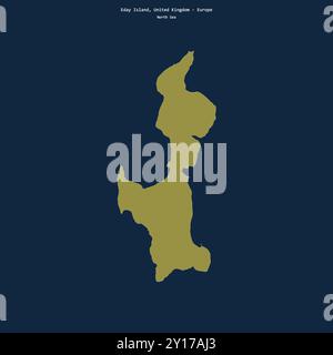Eday Island in the North Sea - belonging to United Kingdom. Described ...