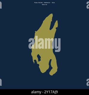 Pulau Dullah in the Banda Sea - belonging to Indonesia. Described ...