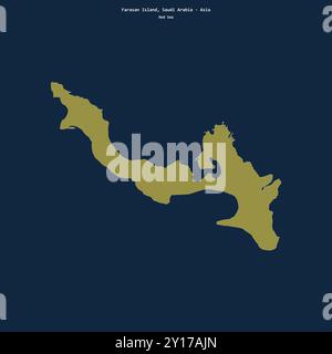 Farasan Island in the Red Sea - belonging to Saudi Arabia. Described ...