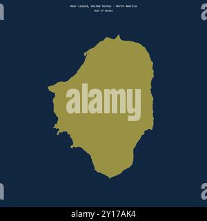 Deer Island in the Gulf of Alaska - belonging to United States ...