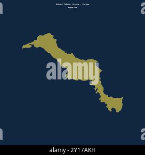 Euboea Island in the Aegean Sea - belonging to Greece. Described ...