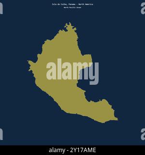 Isla de Coiba in the North Pacific Ocean - belonging to Panama ...