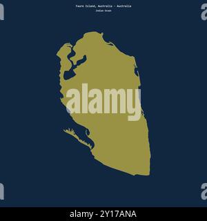 Faure Island in the Indian Ocean - belonging to Australia. Described ...