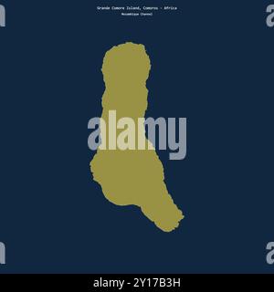 Grande Comore Island in the Mozambique Channel - belonging to Comoros ...