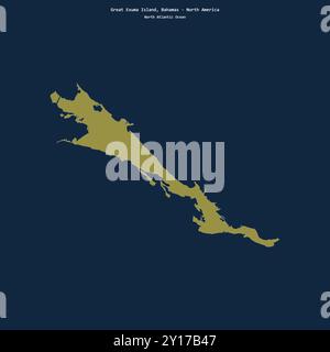 Great Exuma Island in the North Atlantic Ocean - belonging to Bahamas ...