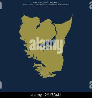 Graham Island in the North Pacific Ocean - belonging to Canada ...