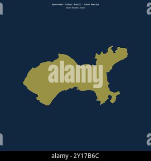 Governador Island in the South Atlantic Ocean - belonging to Brazil ...
