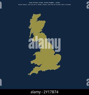 Great Britain Island in the North Sea, belonging to United Kingdom ...