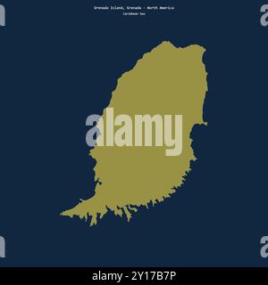 Grenada Island in the Caribbean Sea - belonging to Grenada. Described ...