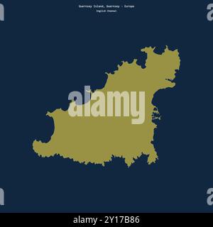 Guernsey Island in the English Channel - belonging to Guernsey ...