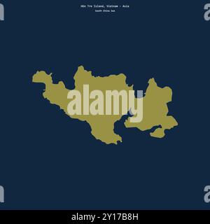 Hon Tre Island in the South China Sea, belonging to Vietnam, described ...