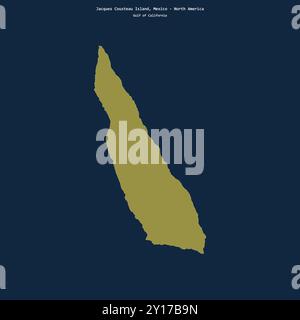 Jacques Cousteau Island in the Gulf of California - belonging to Mexico ...