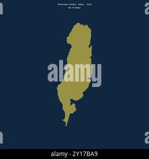Interview Island in the Bay of Bengal - belonging to India. Described ...