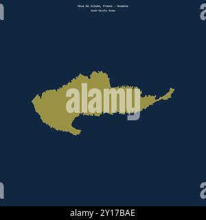 Hiva Oa Island in the South Pacific Ocean - belonging to France ...