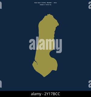 Kala Kyun Island in the Andaman or Burma Sea - belonging to Myanmar ...