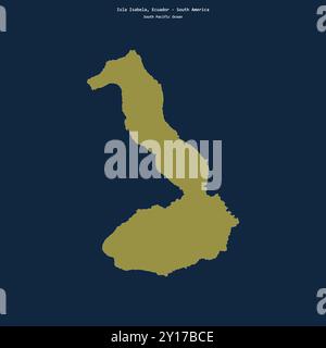 Isla Isabela in the South Pacific Ocean - belonging to Ecuador ...