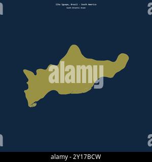 Ilha Iguape in the South Atlantic Ocean - belonging to Brazil ...