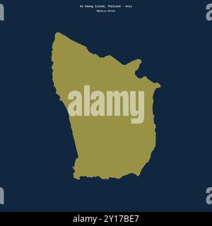 Ko Adang Island in the Malacca Strait - belonging to Thailand ...