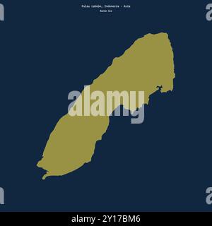 Pulau Labobo in the Banda Sea - belonging to Indonesia. Described ...