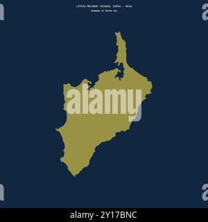 Little Nicobar Island in the Andaman or Burma Sea - belonging to India ...