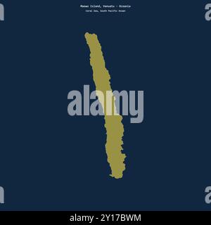 Maewo Island in the Coral Sea - belonging to Vanuatu. Described ...