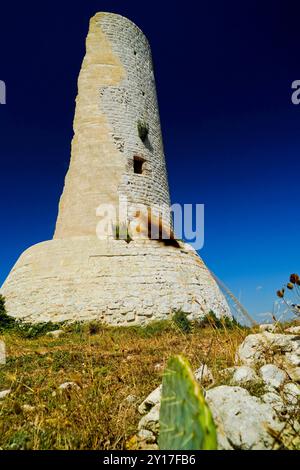 The remains of Torre del Serpe, Otranto,Salento, Puglia,Italy Stock ...