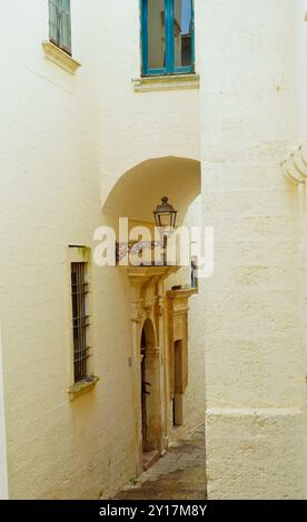 The authentic historic village of Specchia, Lecce, Puglia, Italy Stock ...