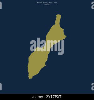 Masirah Island in the Arabian Sea - belonging to Oman. Described ...