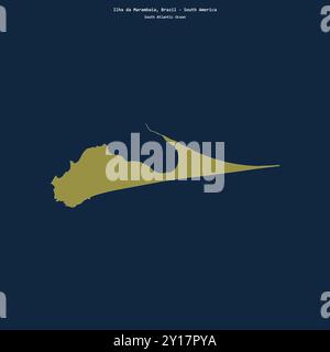 Ilha da Marambaia in the South Atlantic Ocean - belonging to Brazil ...