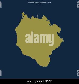 Marinduque Island in the Philippine Sea, belonging to Philippines ...