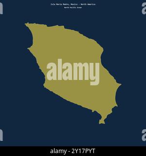 Isla Maria Madre in the North Pacific Ocean - belonging to Mexico ...