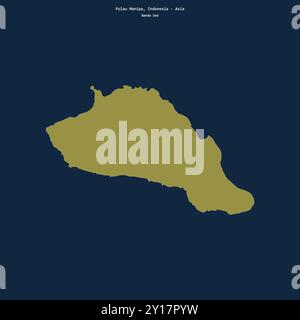 Pulau Manipa in the Banda Sea - belonging to Indonesia. Described ...