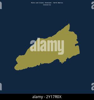 Milne Land Island in the Greenland Sea - belonging to Greenland ...