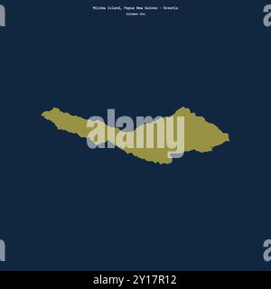 Misima Island in the Solomon Sea - belonging to Papua New Guinea ...