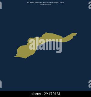 Ile Mateba in the South Atlantic Ocean - belonging to Democratic ...