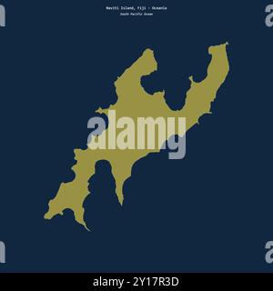 Naviti Island in the South Pacific Ocean - belonging to Fiji. Described ...