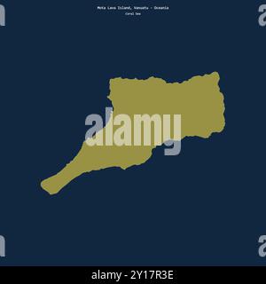 Mota Lava Island in the Coral Sea - belonging to Vanuatu. Described ...