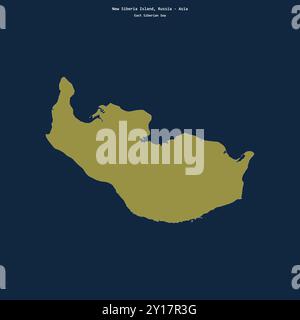 New Siberia Island in the East Siberian Sea - belonging to Russia ...