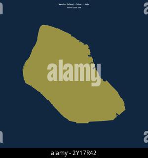 Nansha Island in the South China Sea - belonging to China. Described ...