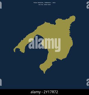 Pulau Panaitan in the Java Sea, belonging to Indonesia, described and ...