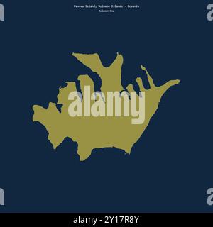 Pavuvu Island in the Solomon Sea - belonging to Solomon Islands ...